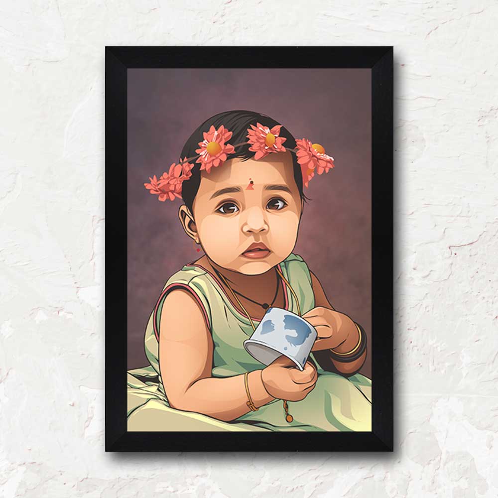 Cartoon Frame, Cartoon Portrait